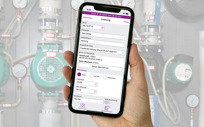 Zeiterfassung leicht gemacht - Label Software